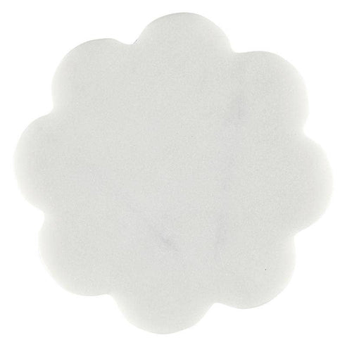 Scalloped Marble Coasters - Set of 4 – LINELL ELLIS