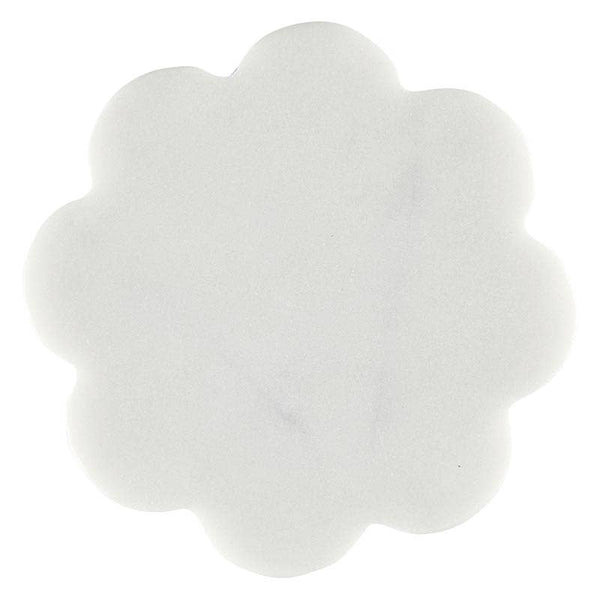 Scalloped Marble Coasters - Set of 4 – LINELL ELLIS