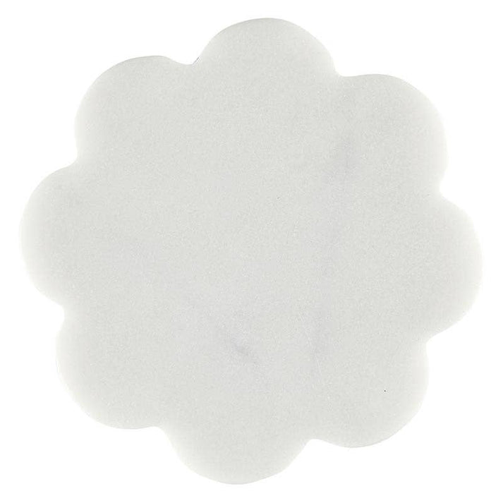 Scalloped Marble Coasters - Set of 4 – LINELL ELLIS